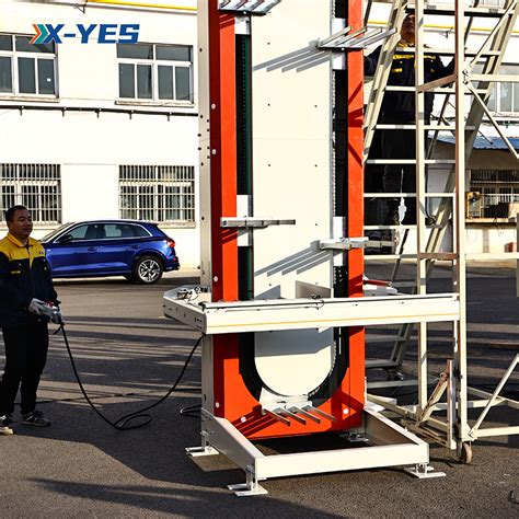 X Yes Smart Loading Enhancing Transport Efficiency Pallet Vertical Lift Box Elevator Conveyor