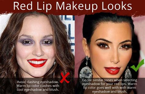 What Color Eyeshadows Go With Red Lipstick Lipstutorial Org