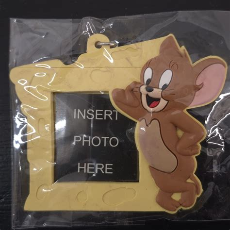 Vintage Jerry Mouse Photo Keychain Demons And Merveilles