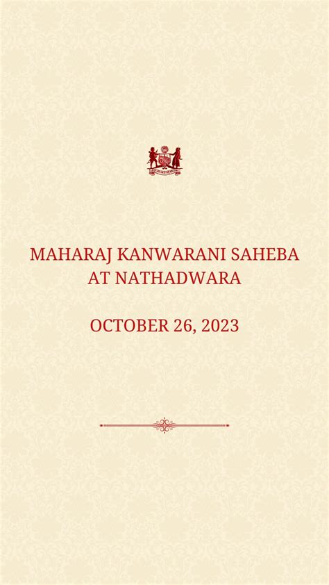 Maharaj Kumar Saheb Vishvaraj Singh Of Udaipur Mewar And Bhanwar Saheb