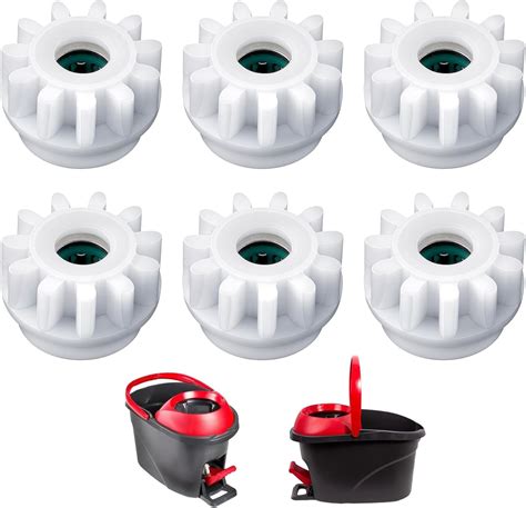 6pcs Spin Mop Replacement Parts Spin Mop Bucket Clutch Bearing Gear