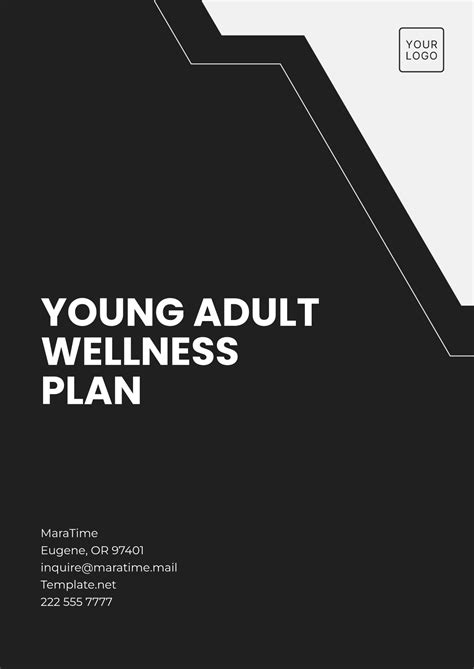 Free Personal Wellness Plan Template To Edit Online