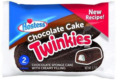 Hostess Twinkies Chocolate Sponge Cake With Creamy Filling 627 Oz