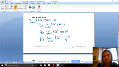 The Limit Of A Function Part 2 Youtube
