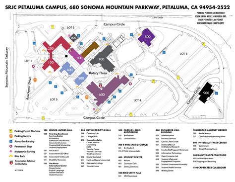 Maps And Directions Petaluma Campus