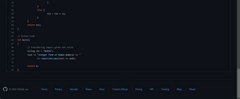 Roman To Decimal Conversion Devpost