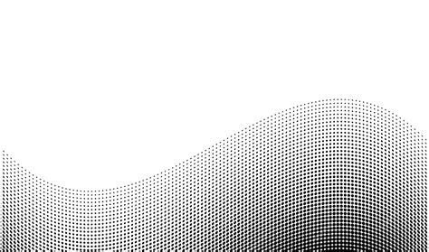 Premium Vector Pop Art Wavy Gradient Background Abstract Wave Design Halftone Dotted Pattern