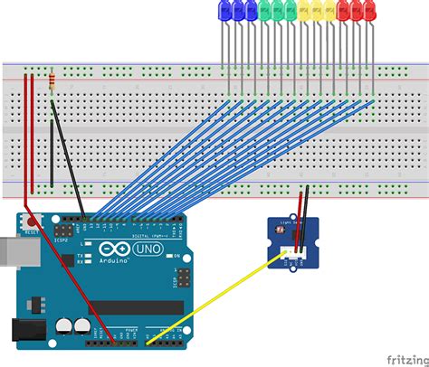 Bucle For Para Arduino Usado Como Medidor Luminoso Drouiz