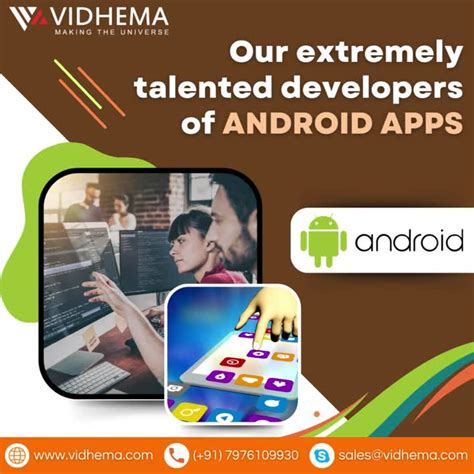 Vidhema Technologies On Linkedin Android Androidappdevelopers