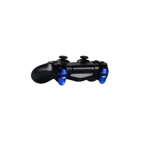 Ps4 Ds4 Trigger Set R1l1 R2l2 With Springs Chrome Blue