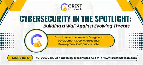 Cybersecurity In The Spotlight Building A Wall Against Evolving Threats Crest Infotech