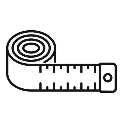 Measuring Tape Icon Showing Length Measurement Tool 49555436 Vector Art At Vecteezy
