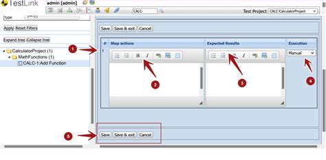 Create Test Steps In Testlink Testingdocs