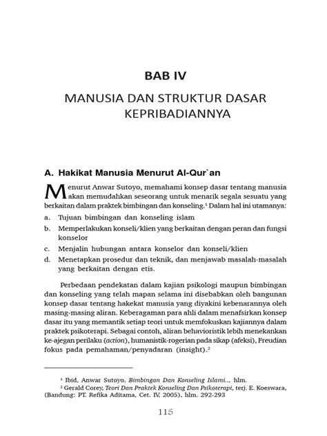 Manusia Dan Struktur Dasar Kepribadiannya Pdf