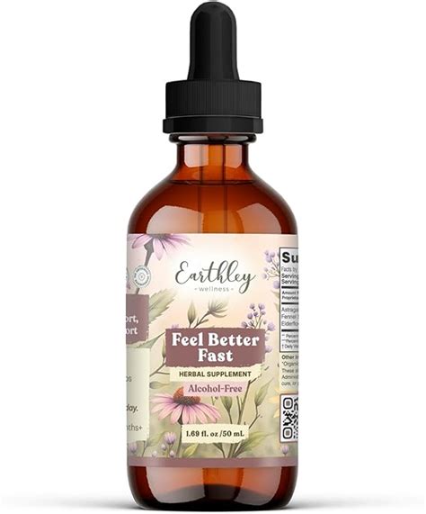 Earthley Wellness Feel Better Fast All Natural Relief For