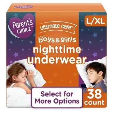 Goodnites Girls Nighttime Underwear Size Xxl 120 165 Lbs 24 Ct