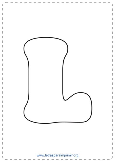 Letras L Para Imprimir Letras Para Imprimir