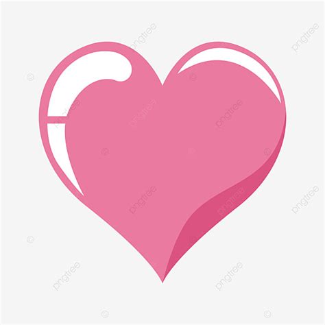 Dibujos Animados De San Valentín Corazón Rosa Png Dibujos Imágenes