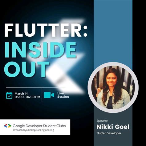 Gdsc Dce On Linkedin Event Experience Flutter Flutterdeveloper
