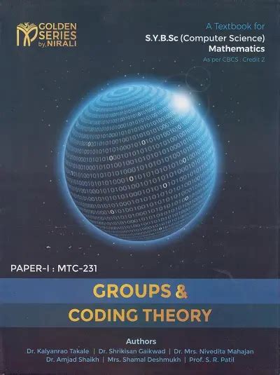 Nirali Groups And Coding Theory Mathematics Paper 1 For 2024 Exam