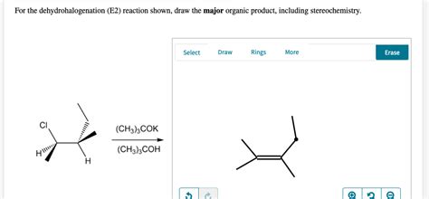 Answered For The Dehydrohalogenation E2 … Bartleby