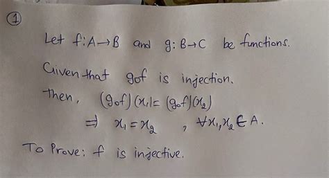 Answered Et F Ab And G B→c Be Functions Show Bartleby
