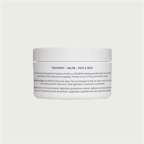 Probiotic Triple Action Clarifying Pads Alchemy Radiant Health