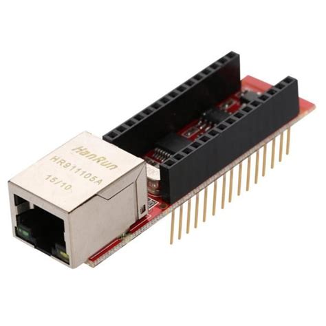 Shield Ethernet Enc28j60 P Arduino Nano Circuito Facil Componentes