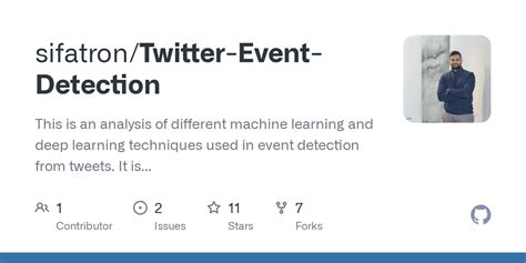 Github Sifatrontwitter Event Detection This Is An Analysis Of Different Machine Learning And