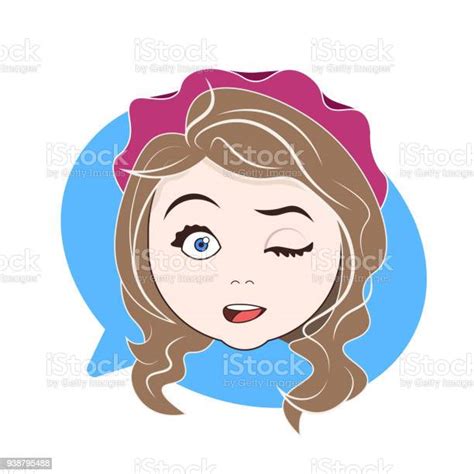 귀여운 여자 얼굴 채팅 거품 배경 여자 프로필 아이콘 아바타 절연 이상 기포에 대한 스톡 벡터 아트 및 기타 이미지 기포 남성 남자 사업가 Istock