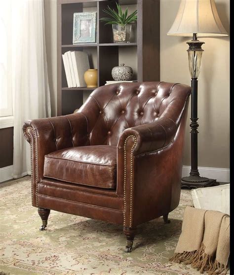 Aberdeen Chair In 2024 Brown Leather Chairs Living Room Chairs