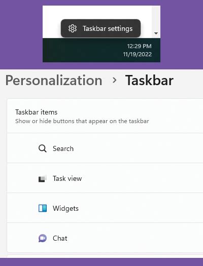 hide unwanted taskbar buttons myitassistant