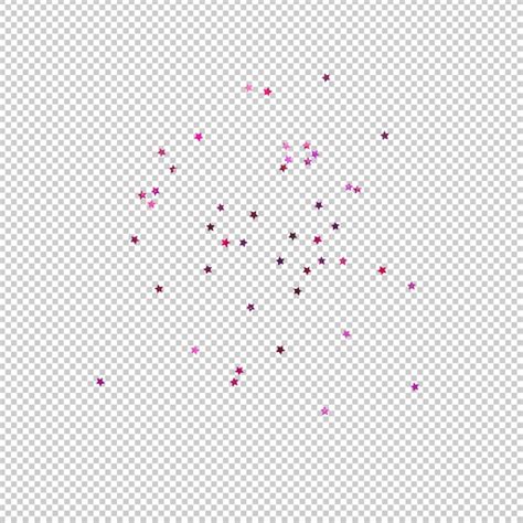 Premium Psd Violet Star Confetti Violet Stars Sparkle Decoration