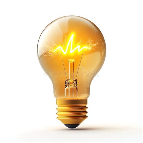Bright Glowing Light Bulb Idea Inspiration Innovation Energy