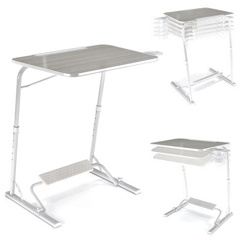Foldwise Foldable Laptop Table Wooden Height And Angle
