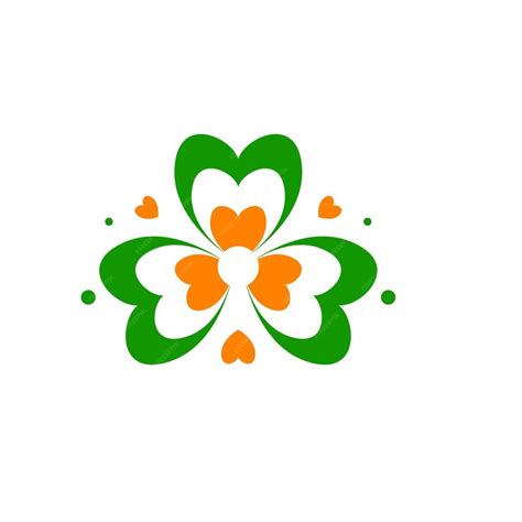 Premium Vector Cloverleaf Element Design Pattern Frame Collection