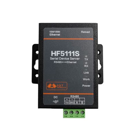 HF S Small Size Serial Server Industrial Serial Port Server RS To Ethernet Sockets