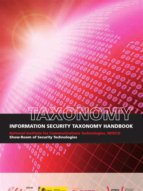 Information Security Taxonomy Handbook Download Free Pdf Computer