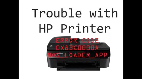 Hp Printer Errors Fixed Youtube