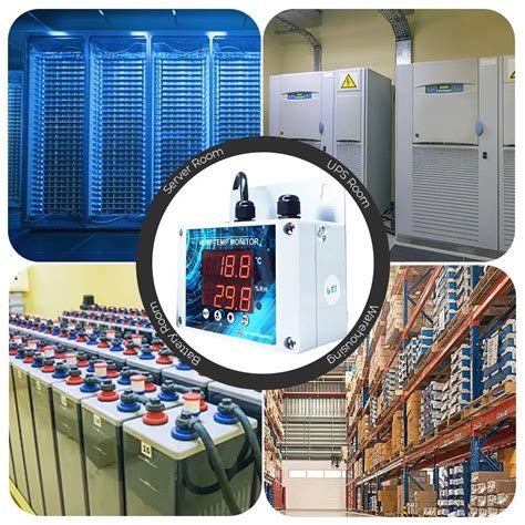 Ethernet Based Temperature And Humidity Alarm Monitor At ₹ 22117piece