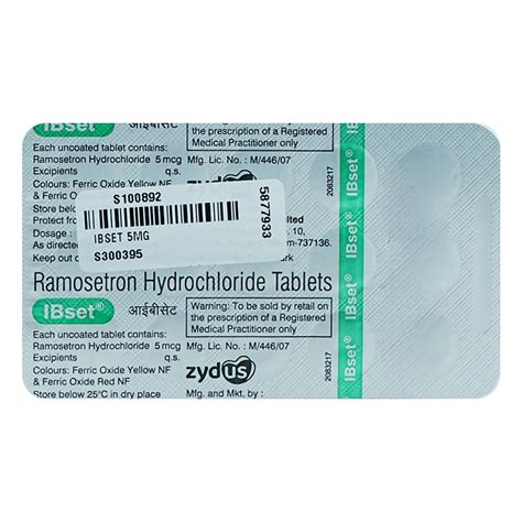 Ibset 5 Mcg Tablet 15s Price Uses Side Effects Composition Apollo