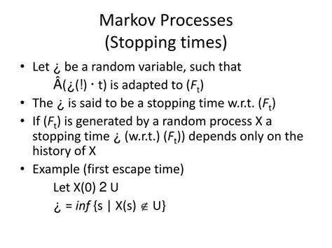 Ppt Stochastic Processes Powerpoint Presentation Free Download Id