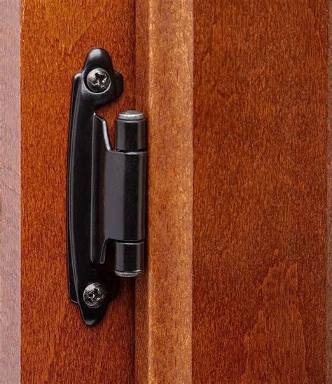 Buy Decobasics 38 Inset Cabinet Hinges Black 25 Pair 50 Pcs Offset