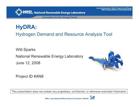 Pdf Hydra Hydrogen Demand And Resource Analysis Tool · Hydra Concept Is A Web Based Dynamic