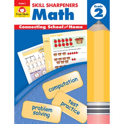 Pre Owned Math Grade 2 Skill Sharpeners Math Paperback