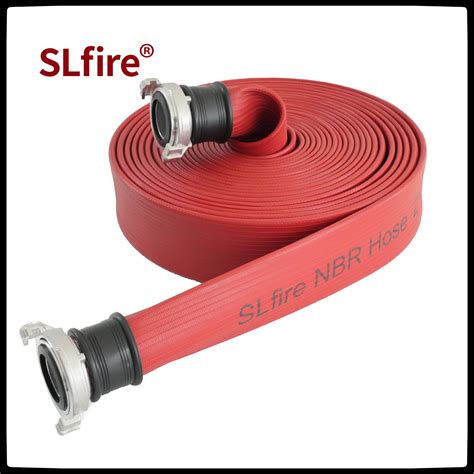 Nbr Rubber Hose 1 5 2 2 5 3 4 Inch Firefighting Pipe Fire Hose And