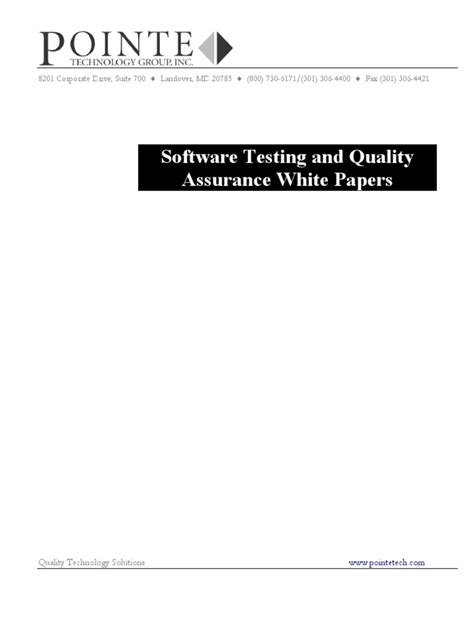 software testing and quality assurance pdf software testing quality assurance