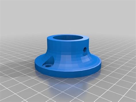 Free 3d File 34 Pipe Mounting Flange For Pvc Stancions 🧹 ・3d