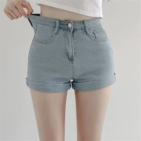 피렌 쫜득 멜로우 스판 숏팬츠 기본 면 롤업 반바지 화이트연청진청블랙xl까지휴가룩여름바지화이트반바지