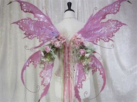 Pin By 𝓙𝓸𝓻𝓭𝓲 On Pink Pink Fairy Wings Fairy Wings Costume Fairy